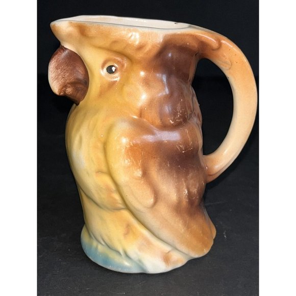 Czechoslovakia | Accents | Vintage Parrot Bird Pitcher Creamer 45 Mini ...